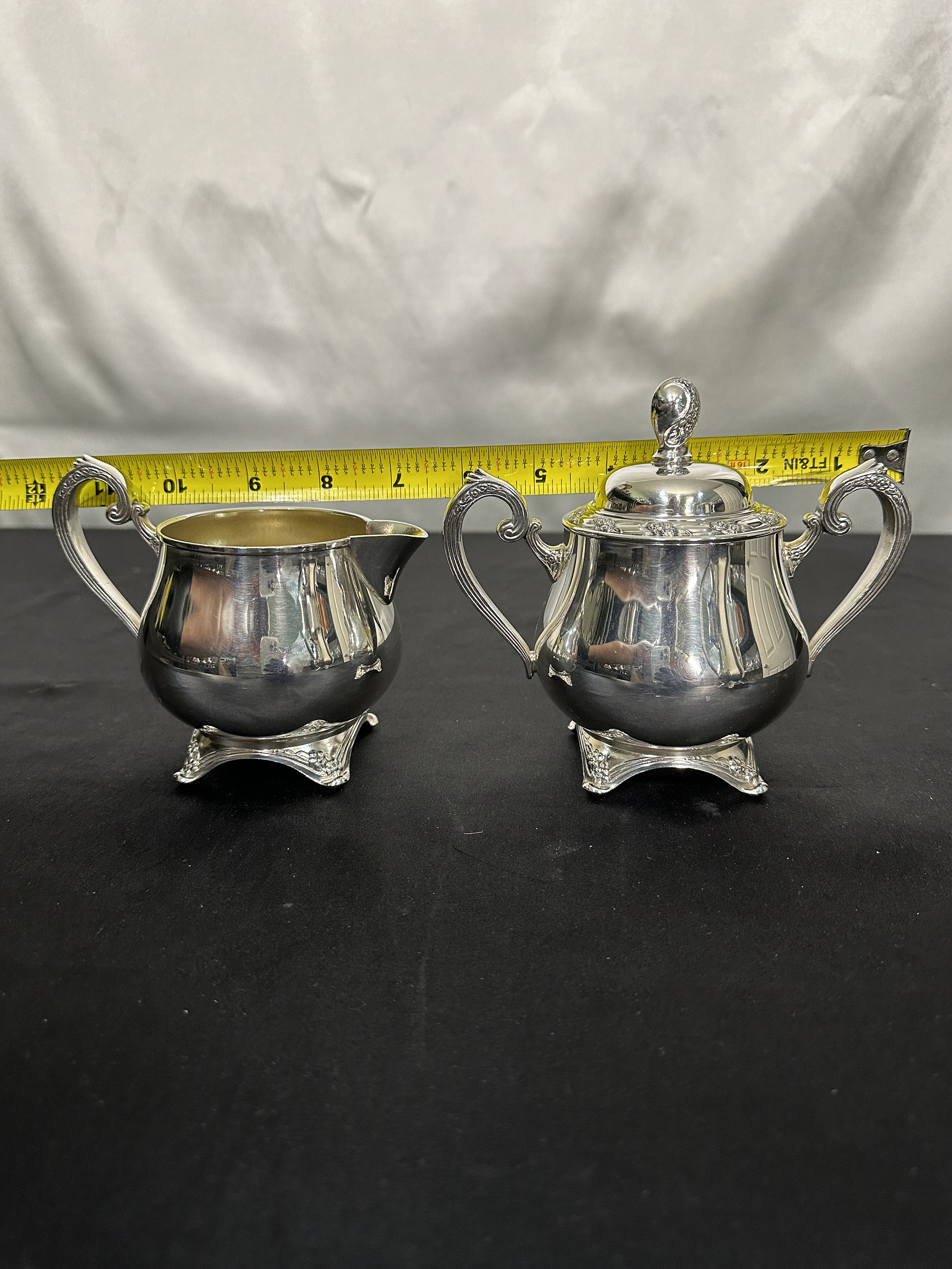 3pc Silverplated Tea Set Park Lane Pattern by Oneida - Etsy