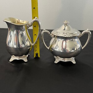 4pc Silver Plated Coffee and Tea Set by 1881 Rogers, the Glenrose ...