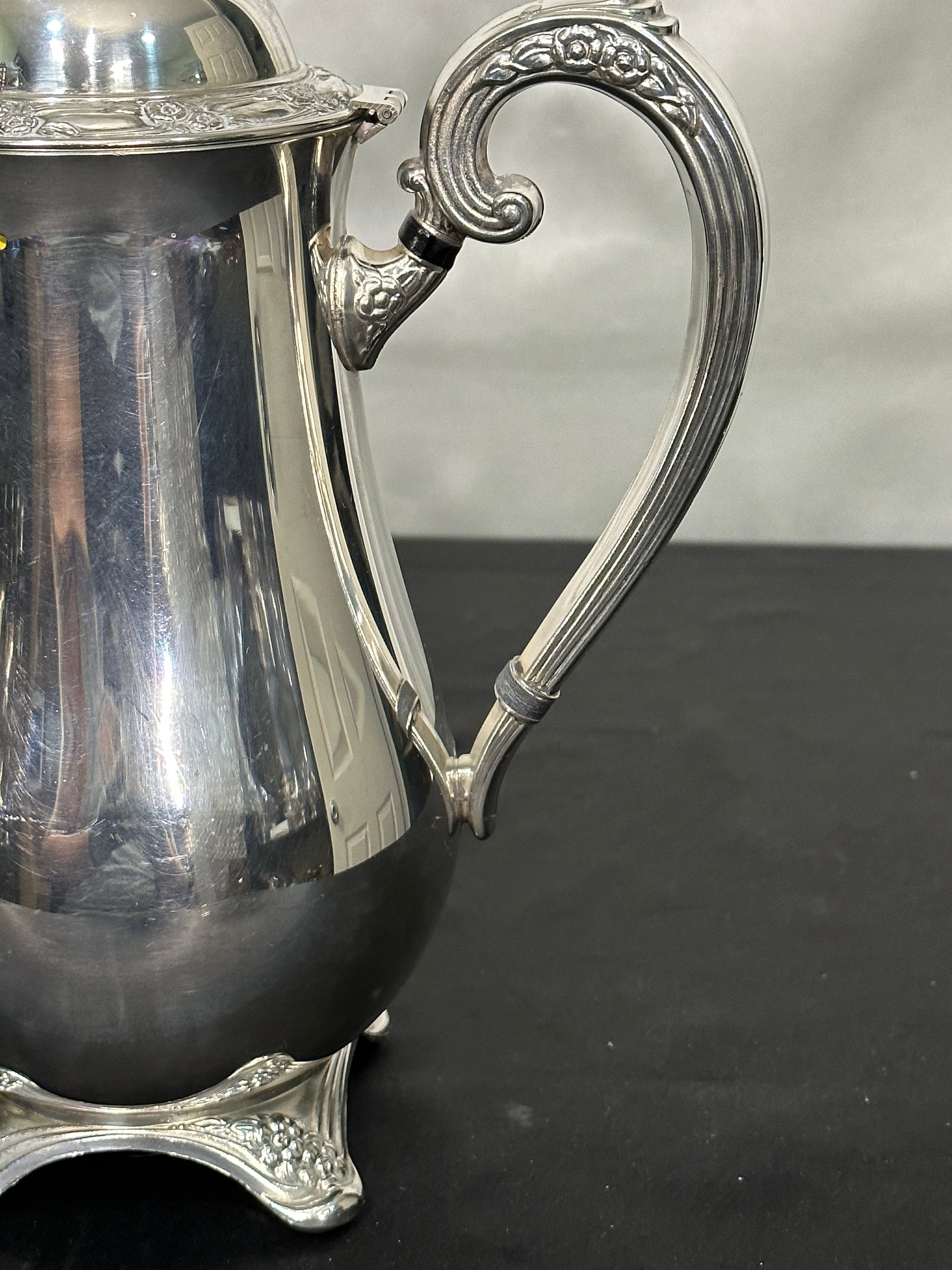 3pc Silverplated Tea Set Park Lane Pattern by Oneida - Etsy