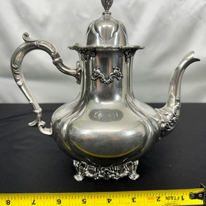 3pc Vintage Silver Plated Tea Set by Derby Silver Co., 1605 is the ...