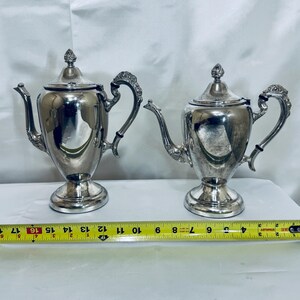 4pc Silverplated Tea and Coffee Set by Modern Silver Mfg. Co - Etsy