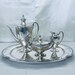 4pc Silver Plated Tea Set, Lady Margaret Pattern by FB Rogers, 2377 - Etsy