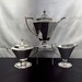 3pc Silver Plated Tea Set, Art Deco Pairpoint, 0316 is the Pattern - Etsy