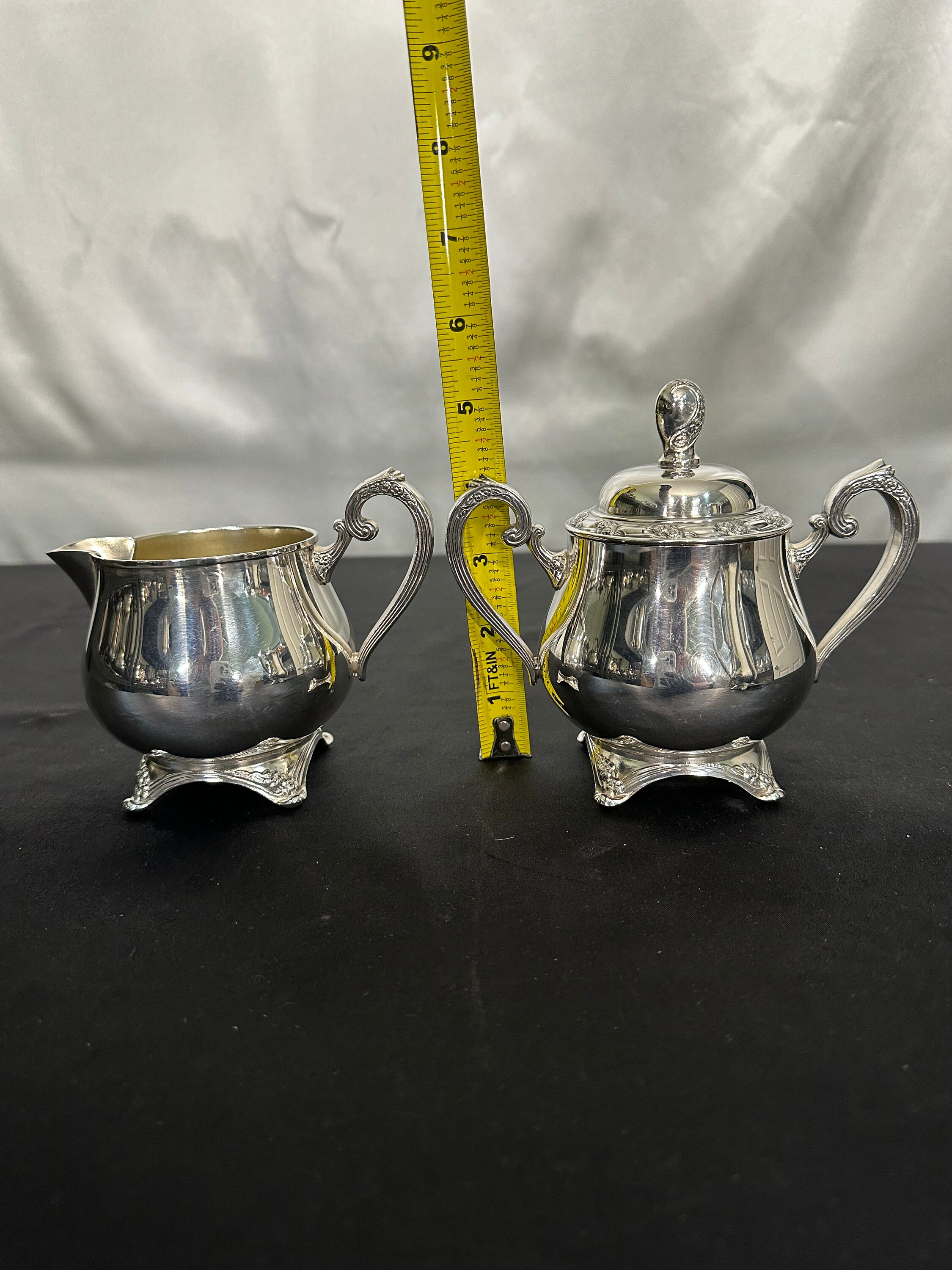 3pc Silverplated Tea Set Park Lane Pattern by Oneida - Etsy