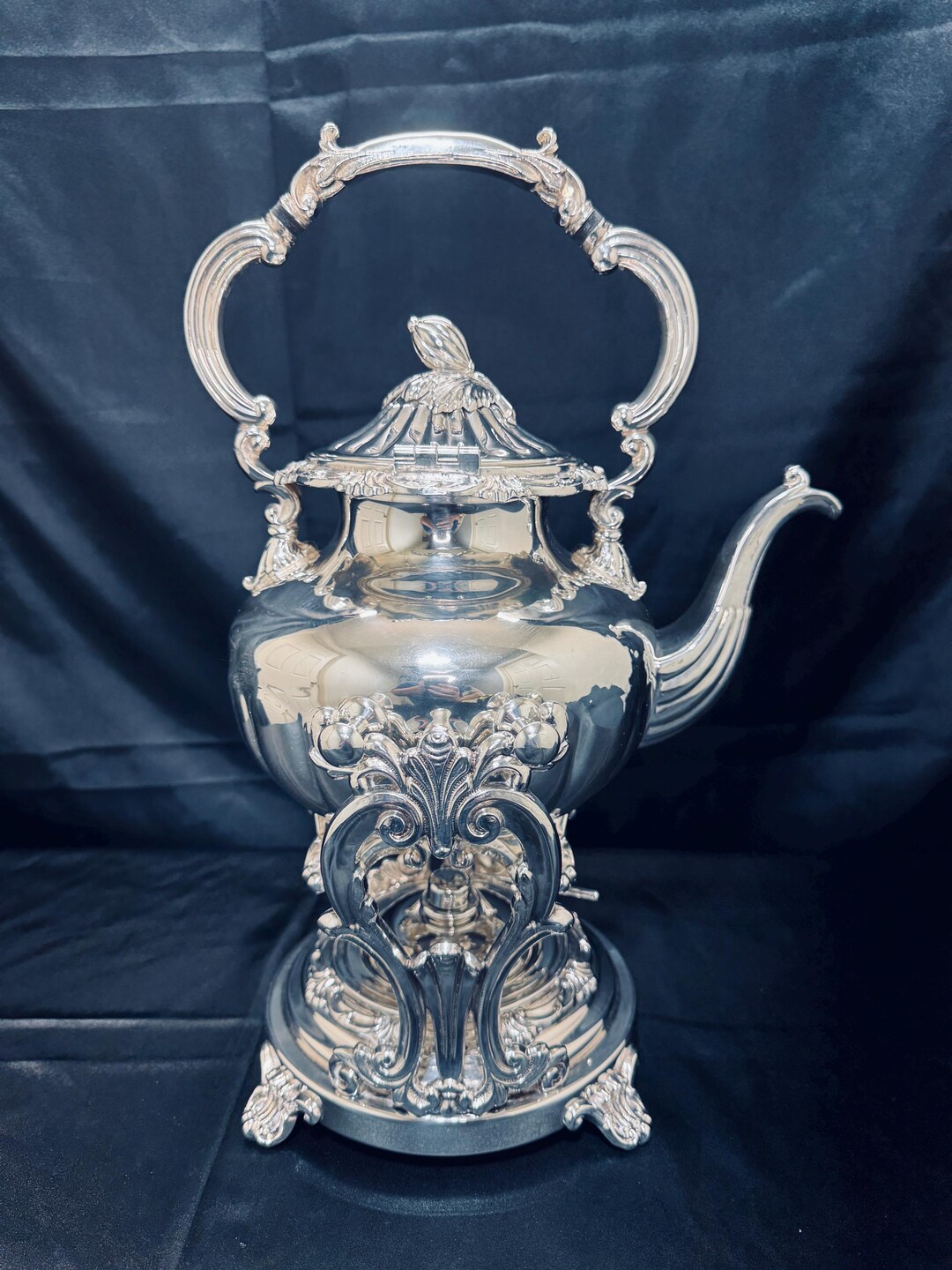 Silverplated Tilting Teapot by Birmingham Silver Co., BIM21 Pattern. - Etsy