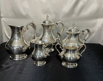 Silver Coffee Set - Etsy