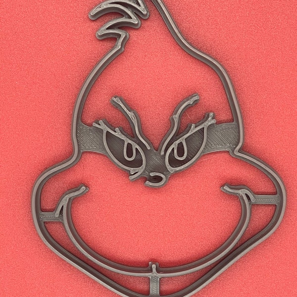 Grinch Cookie Cutter - Etsy