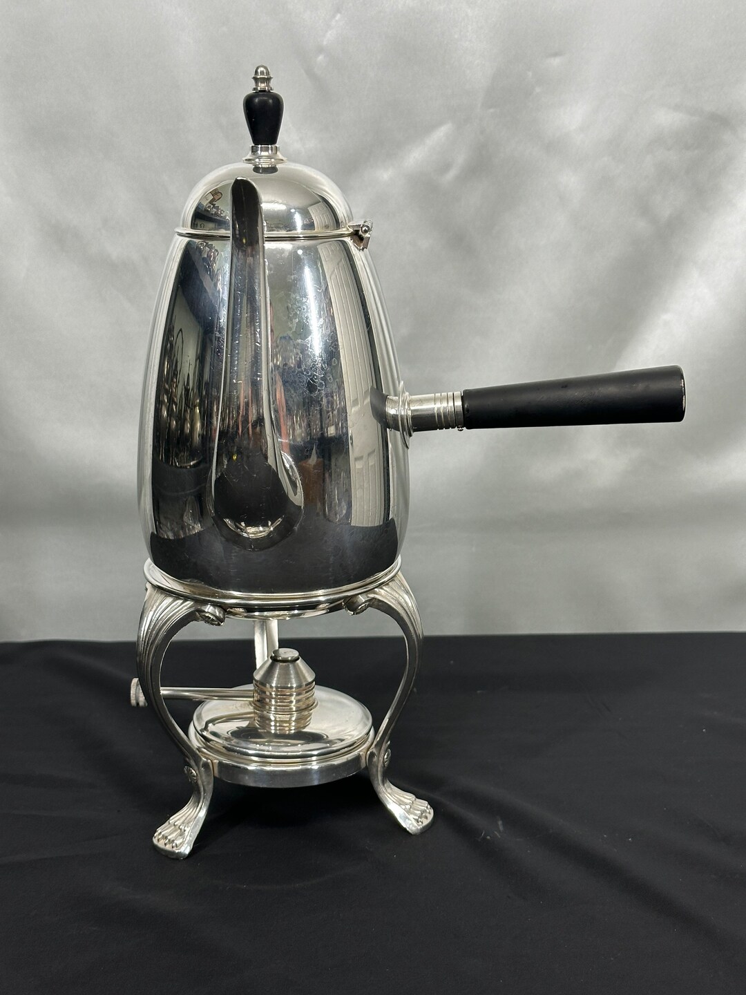 Silver Plated FB Rogers Coffee Pot With a Stand and Warmer, 2357 ...