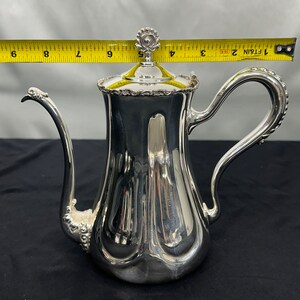 4pc Silver Plated Tea Set by Monarch Silver Company, a Trademark Used ...