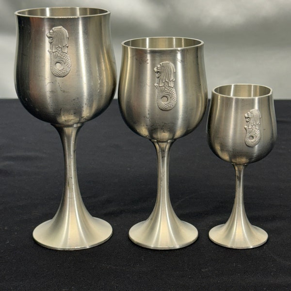 Pewter Goblet - Etsy