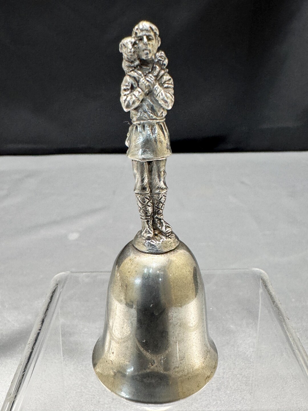 Vintage Silverplated Bell: Sheep Herder and Lamb, Reed & Barton - Etsy