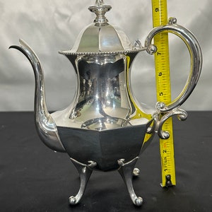 3pc Silverplated Tea Set by James W. Tufts - Etsy