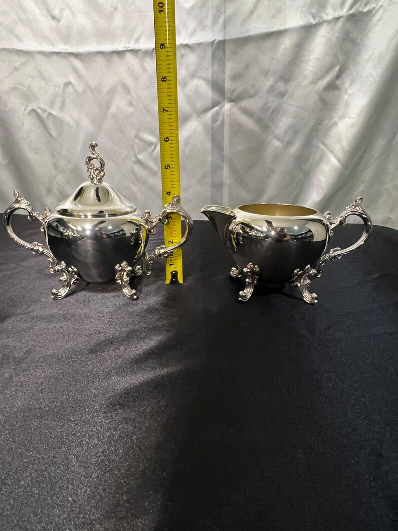4pc Silver Plated Tea Set by FB Rogers Pattern Number 1960 - Etsy