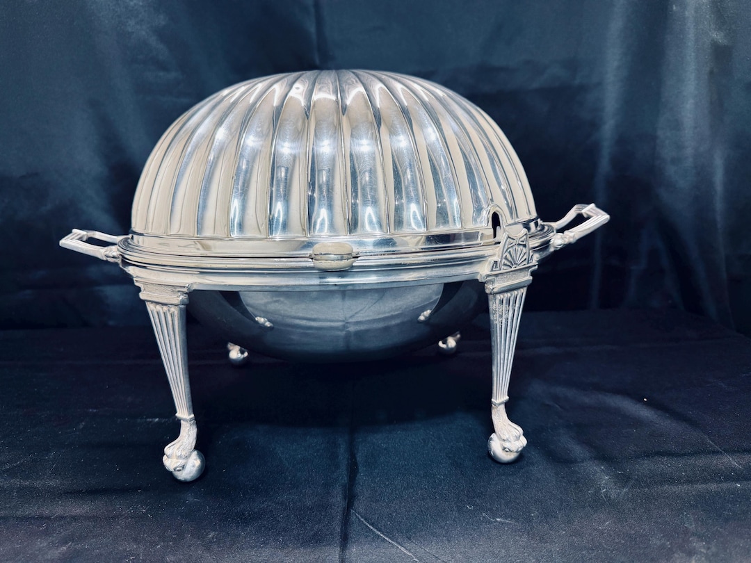 Silverplated Roll Top Food Warmer/server, British Plate, by William ...