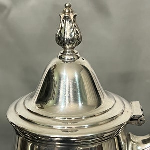 4pc Silver Plated Tea Set by International Silver Co., Pattern is ...