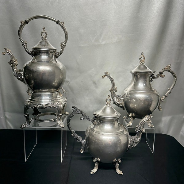 Fb Rogers Silver Tea Pot - Etsy