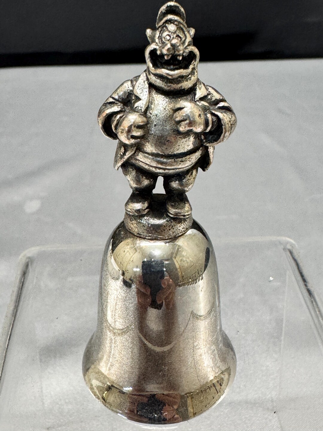 Pewter Waltz Disney Big Bad Pete, Silverplated Bell New England ...