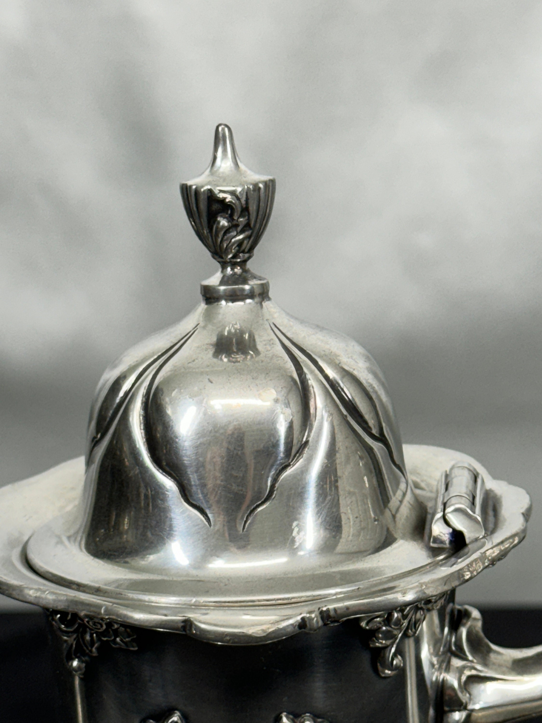 3pc Vintage Silver Plated Tea Set by Derby Silver Co., 1605 is the ...