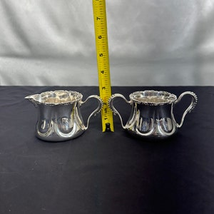 4pc Silver Plated Tea Set by Monarch Silver Company, a Trademark Used ...