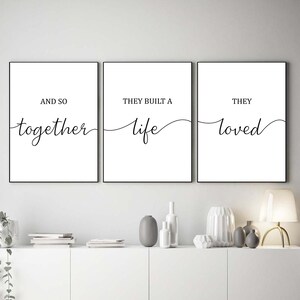 Together They Built a Life They Loved, Couples Print, Love Print, Print ...