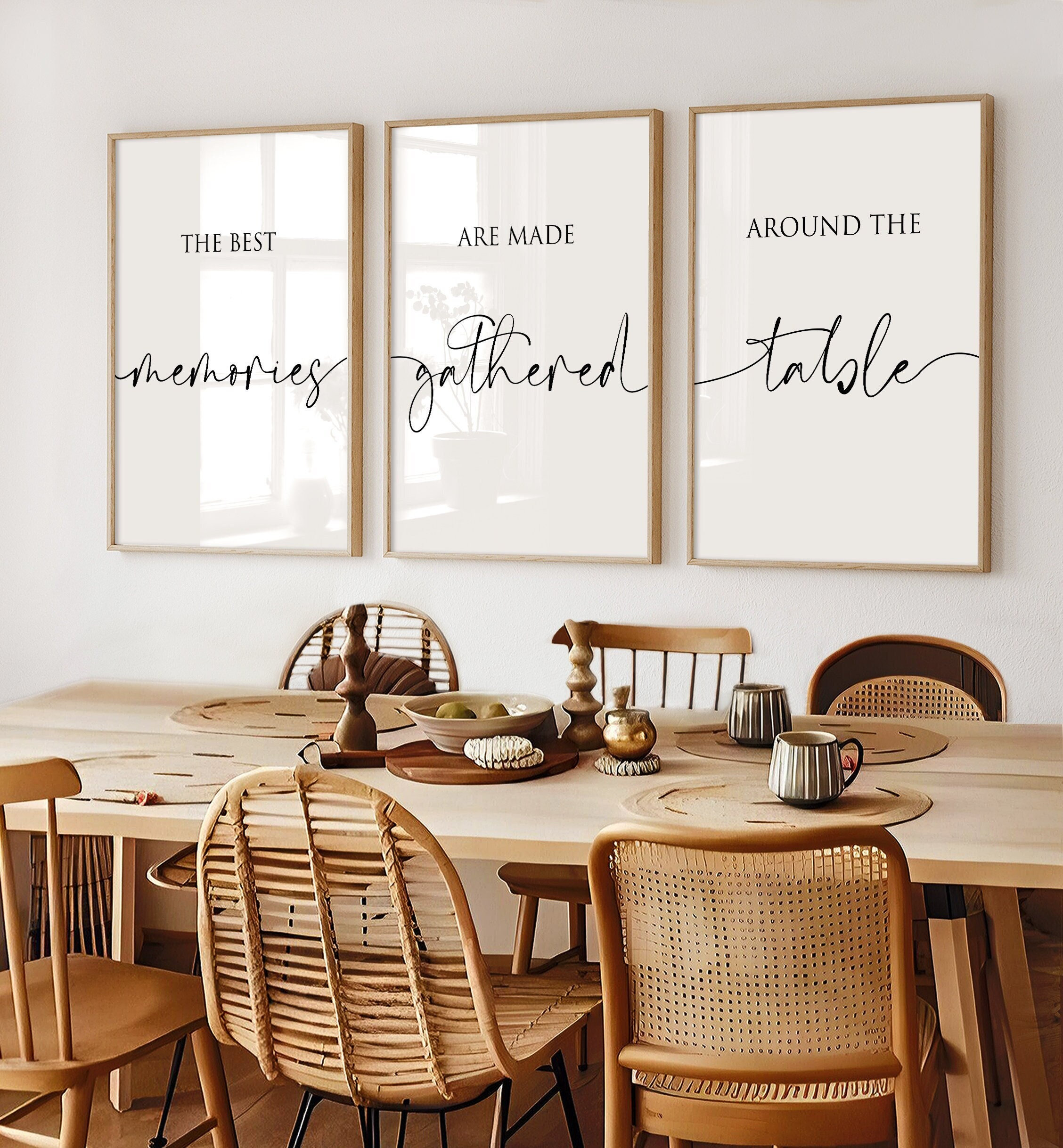 Best Photo Wall Art Ideas For Dining Room