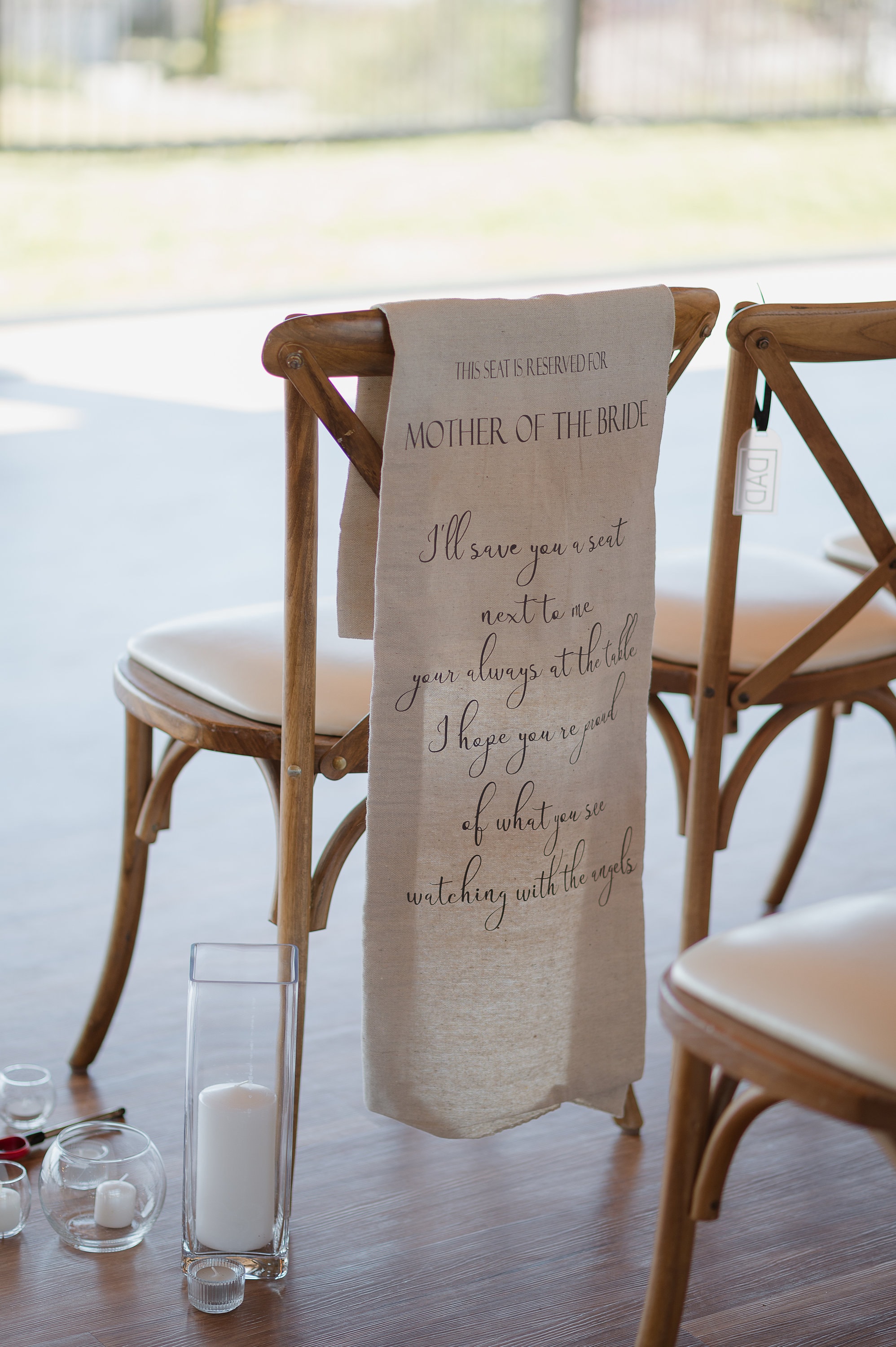 Memorial Banner for Chair - Etsy