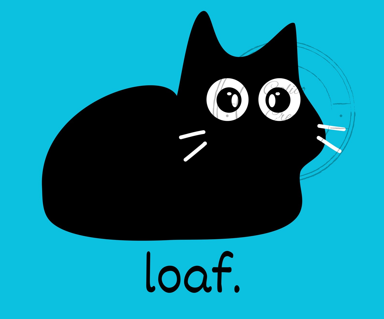 Cute Kitty Cat Loaf Kitten PNG Digital Design, PNG Only Sublimation ...