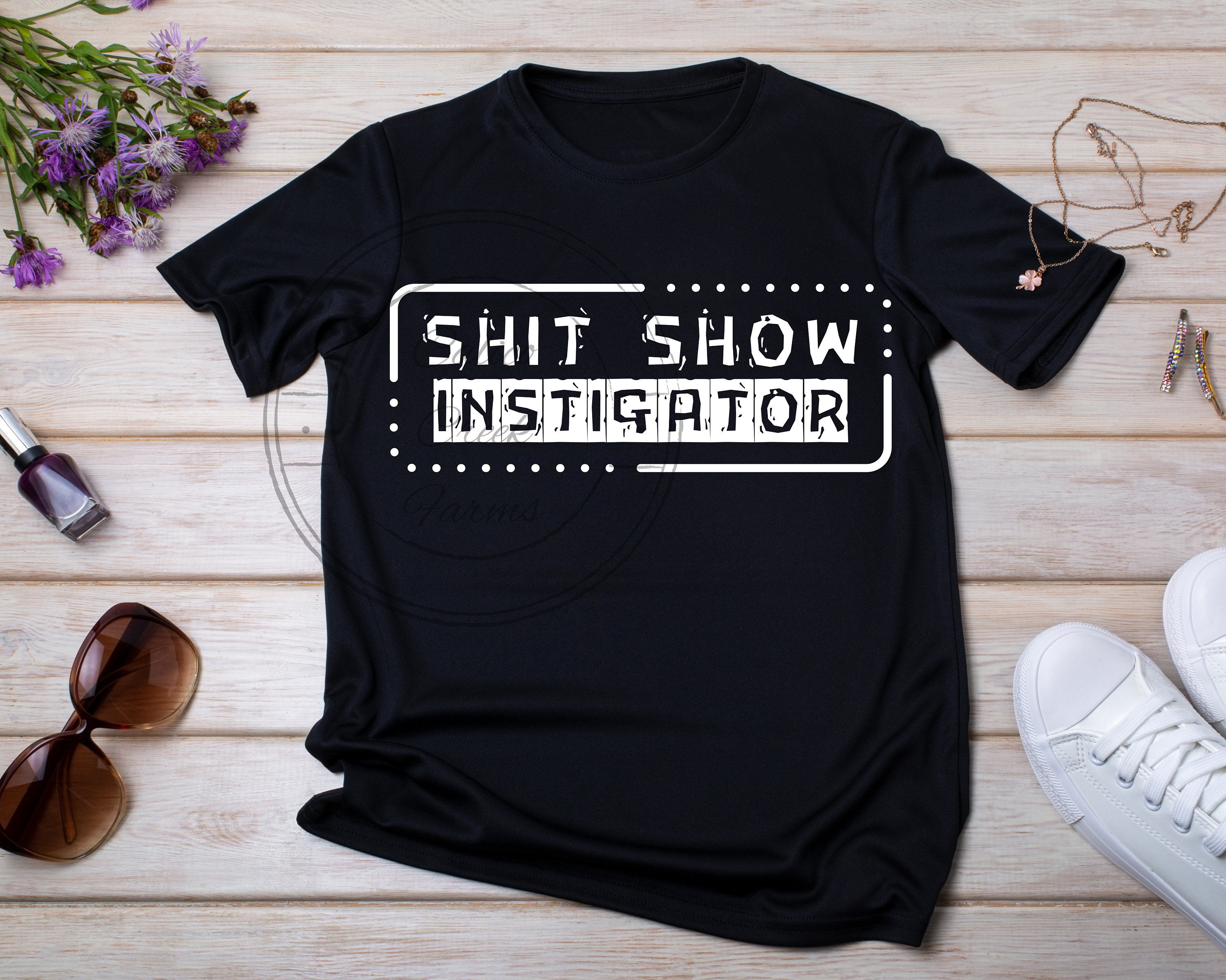 Shit Show Instigator, PNG JPG SVG Digital Design, Sublimation File T ...