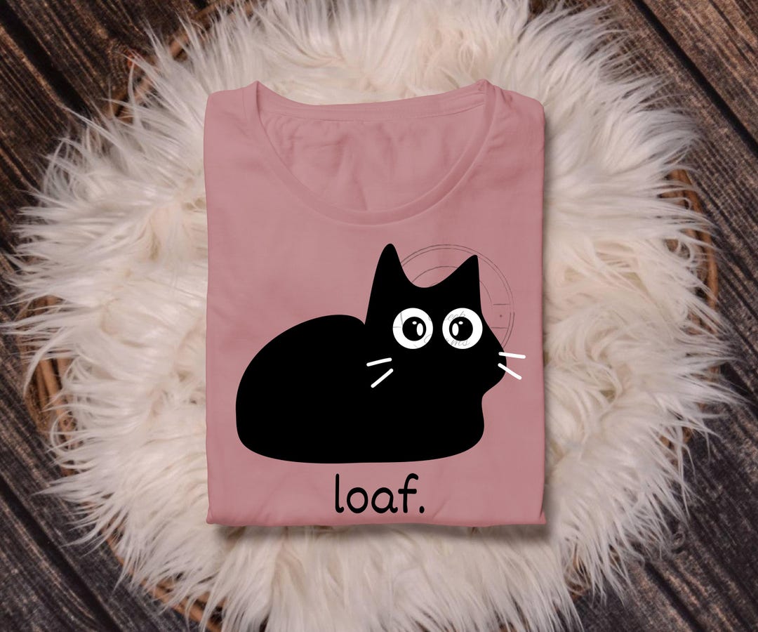 Cute Kitty Cat Loaf Kitten PNG Digital Design, PNG Only Sublimation ...