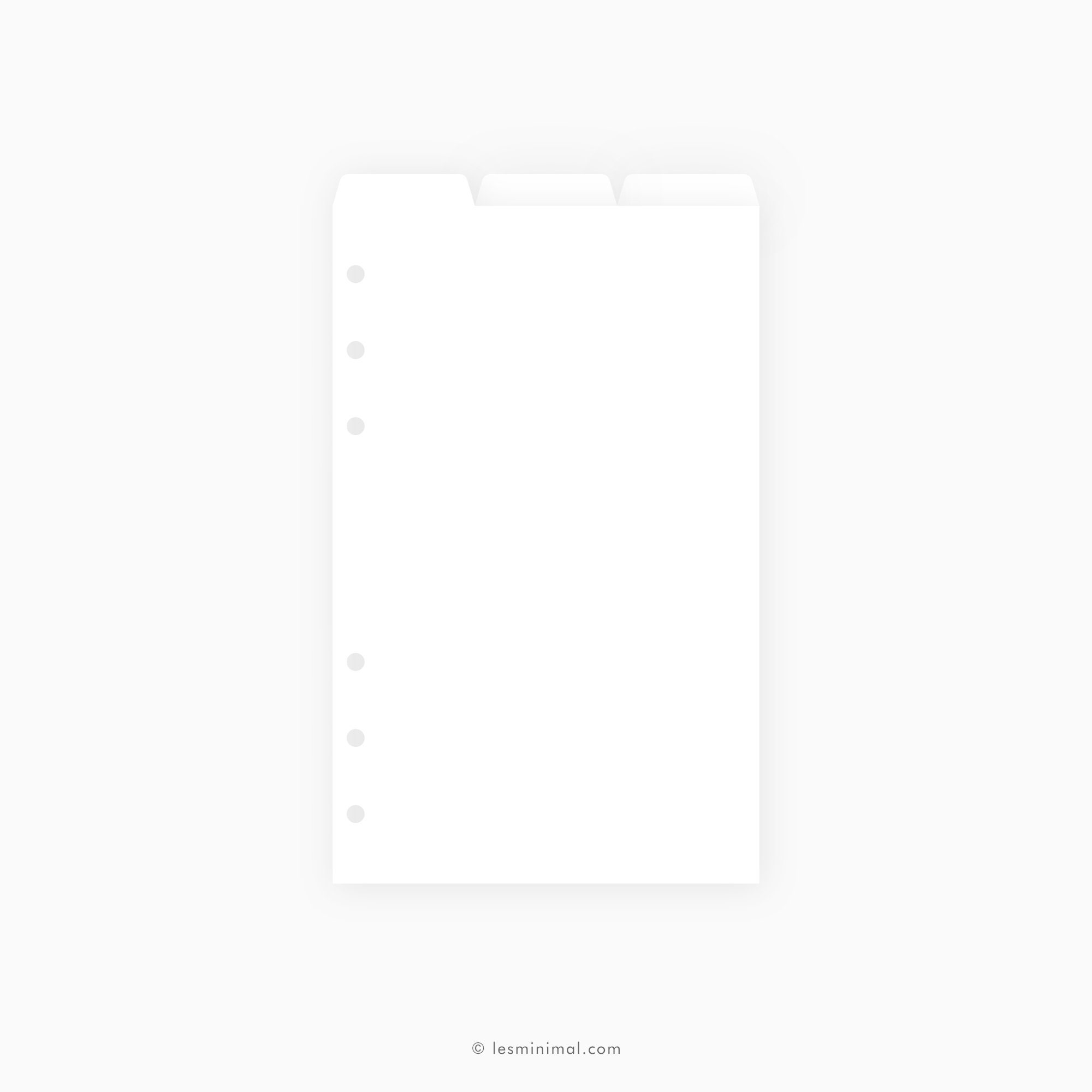 FC Compact Editable Divider Templates Printable Planner | Etsy