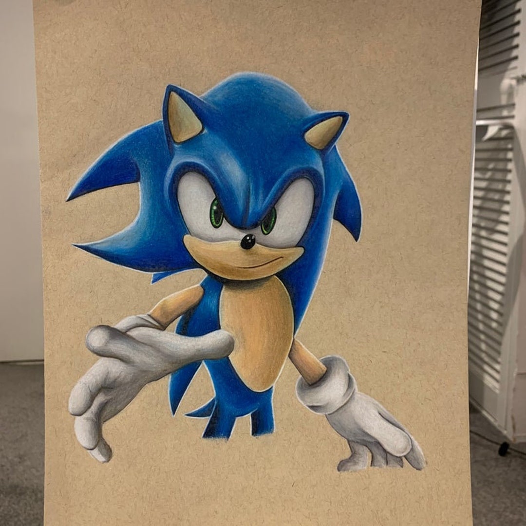 Sonic The Hedgehog Original Concept Art