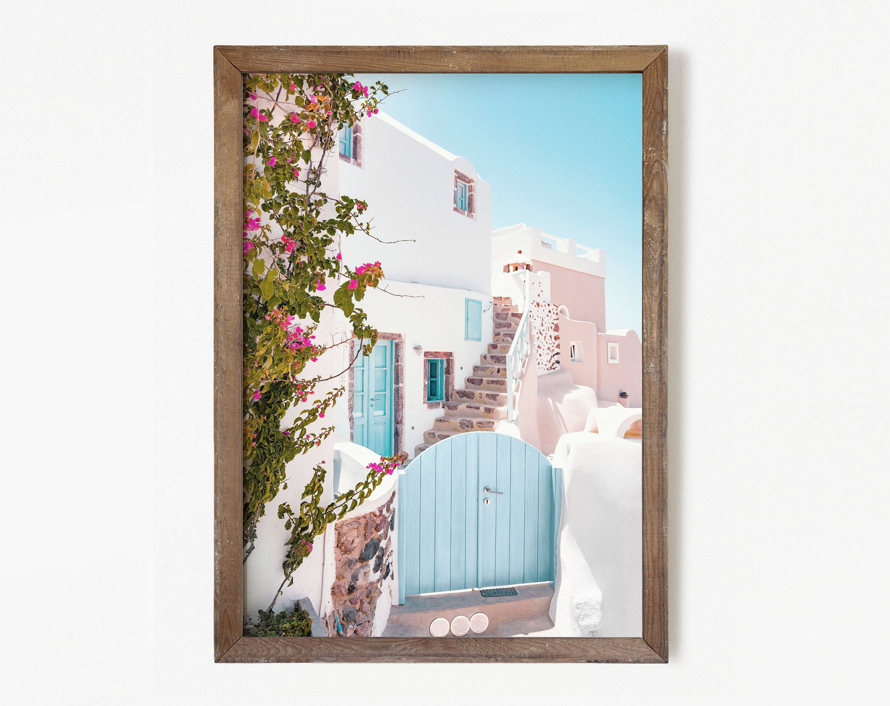 Set of 3 Mediterranean Prints Printable Coastal Wall Art - Etsy