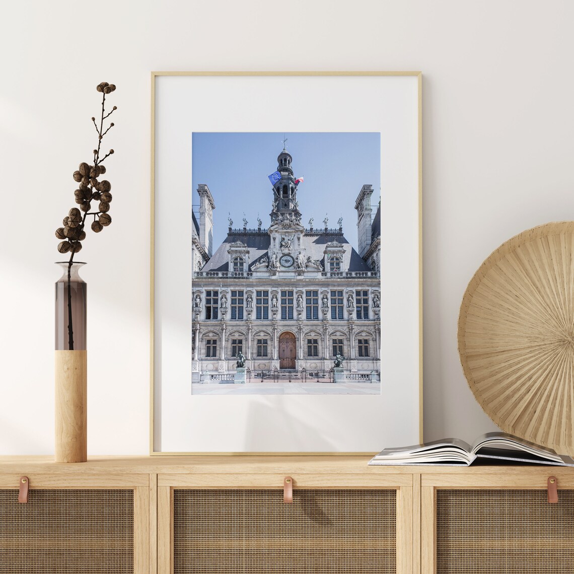 Printable Photo of a Parisian Building Paris City Hall Print - Etsy