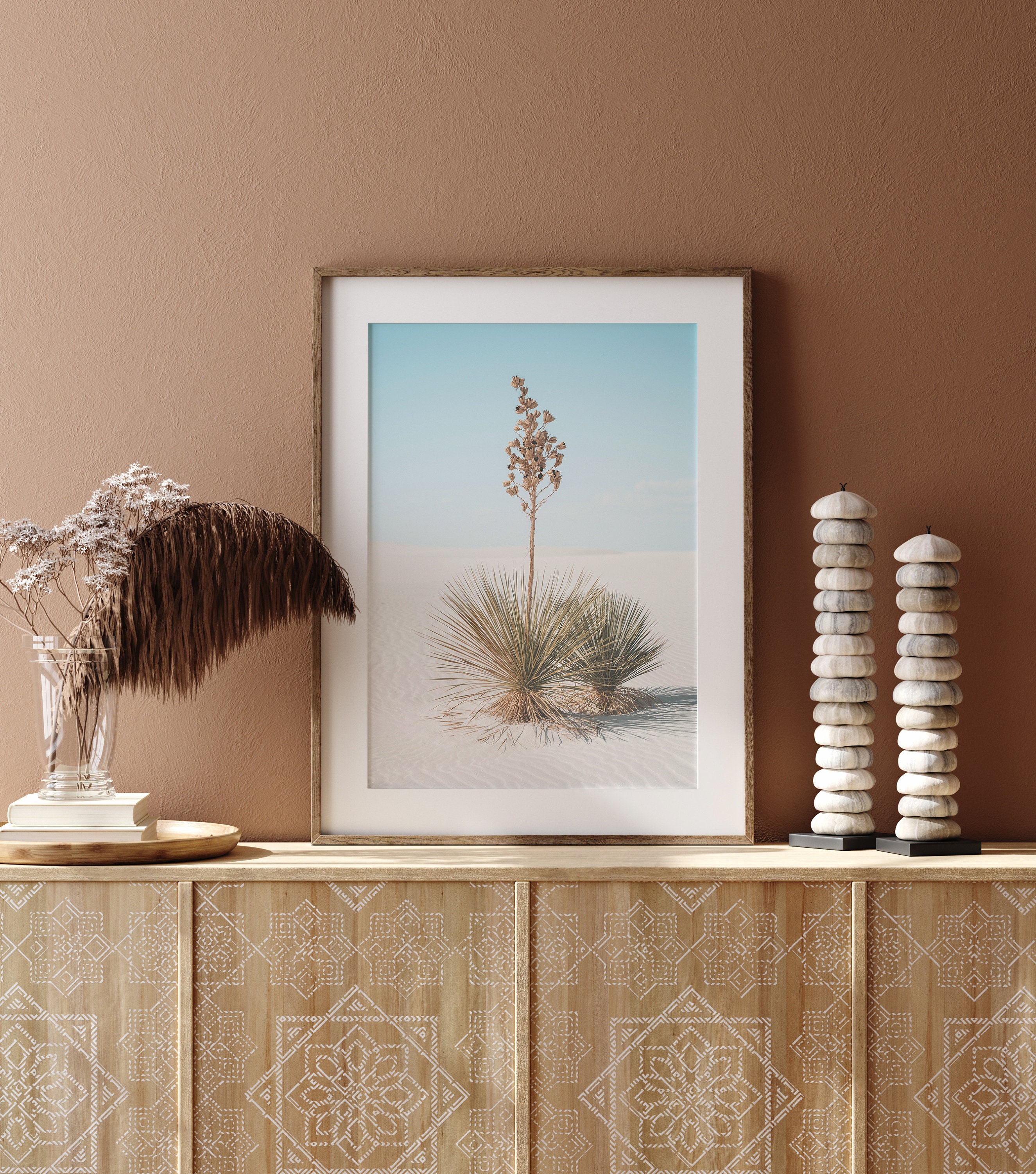 Printable Blooming Desert Plant Photo Boho Digital Art Print | Etsy