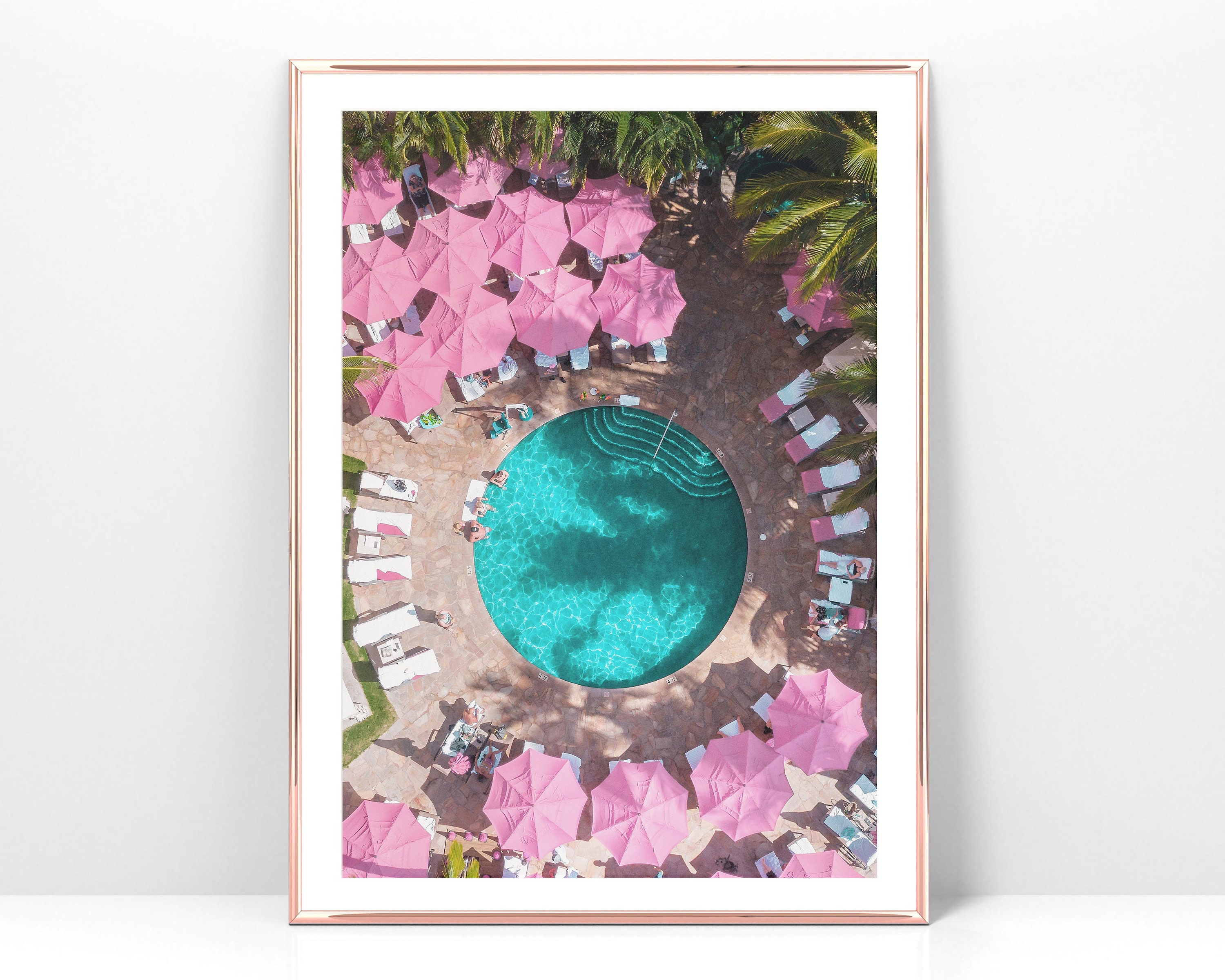 SET OF 3 Printable Photos Beverly Hills Hotel Swimming Pool | Etsy