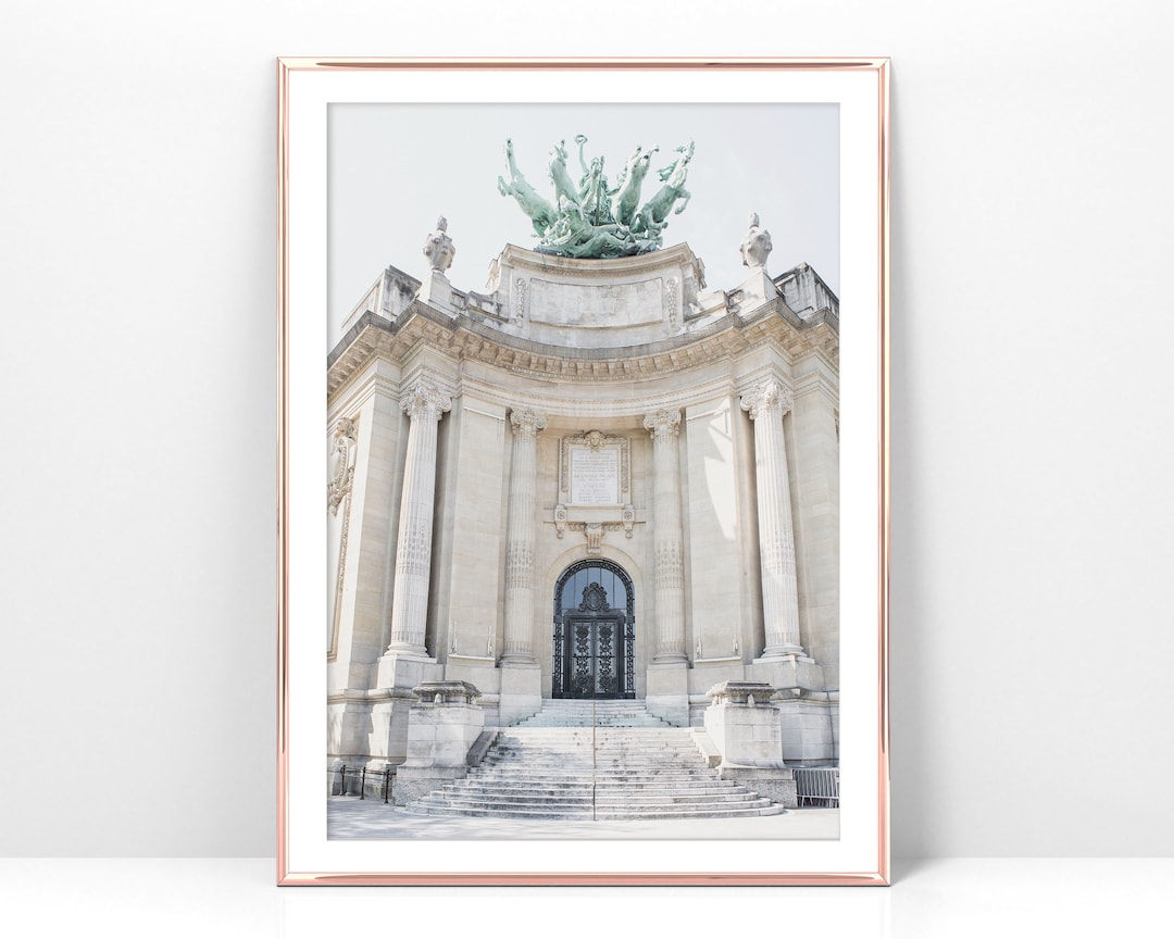 Printable Photo of a Parisian Building, Grand Palais, French ...