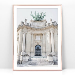 Printable Photo of a Parisian Building, Grand Palais, French ...