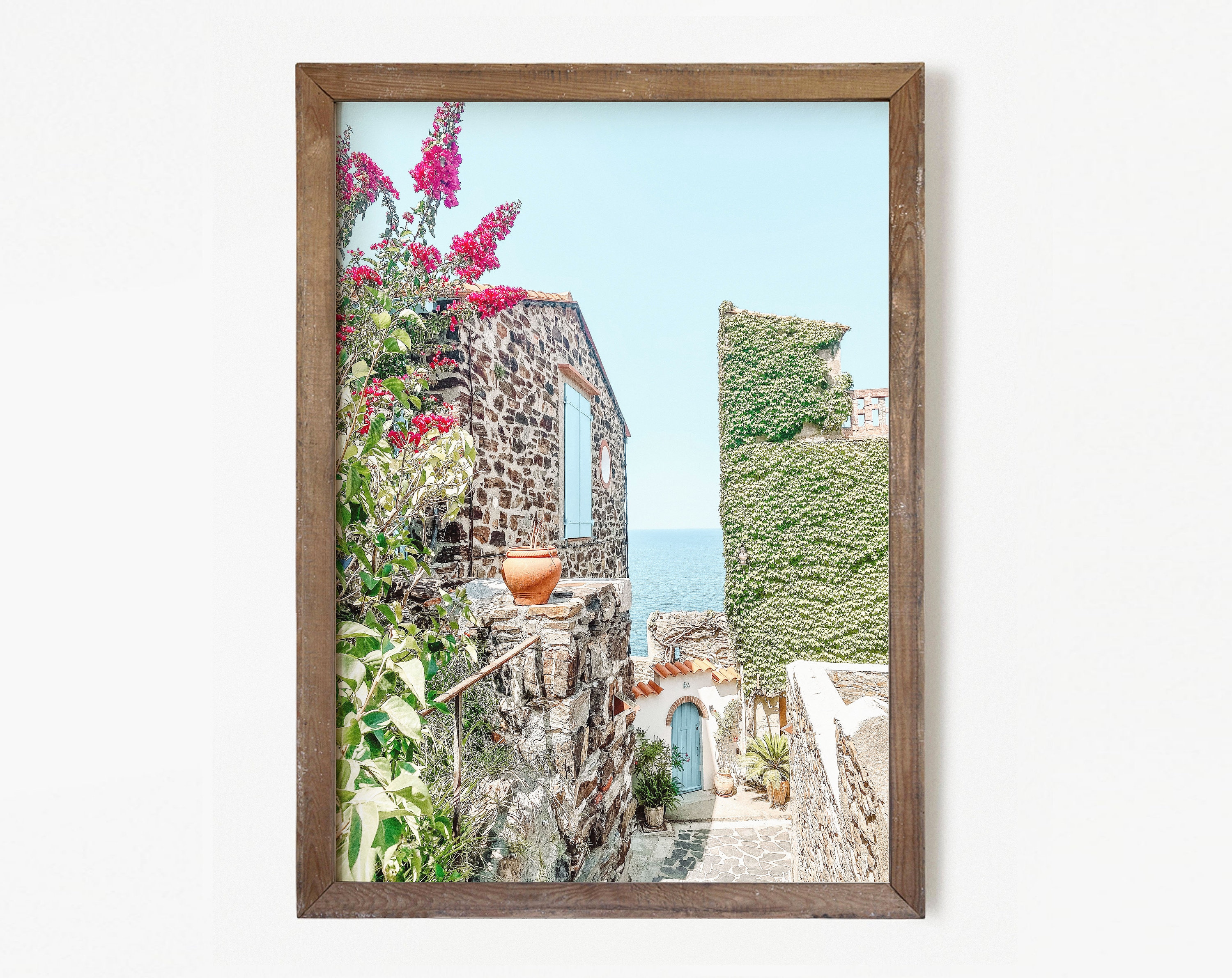 Set of 3 Mediterranean Prints Printable Coastal Wall Art - Etsy