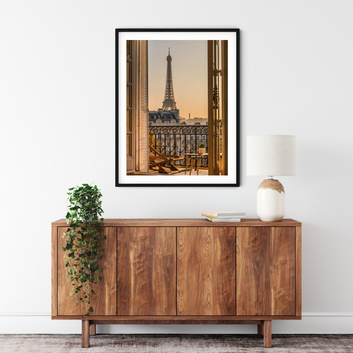Download Printable photo PARIS stunning Eiffel Tower view from | Etsy