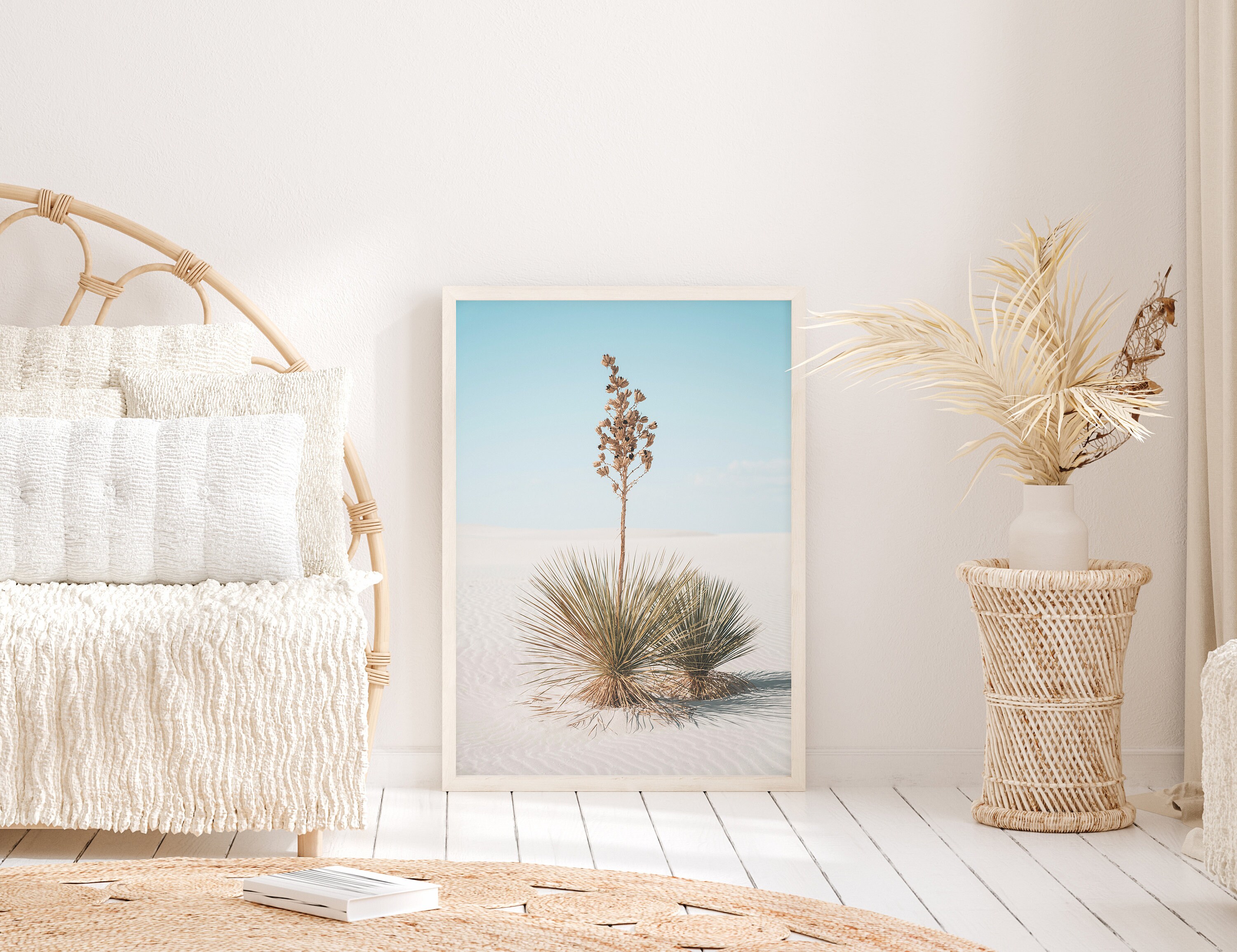 Printable Blooming Desert Plant Photo Boho Digital Art Print | Etsy