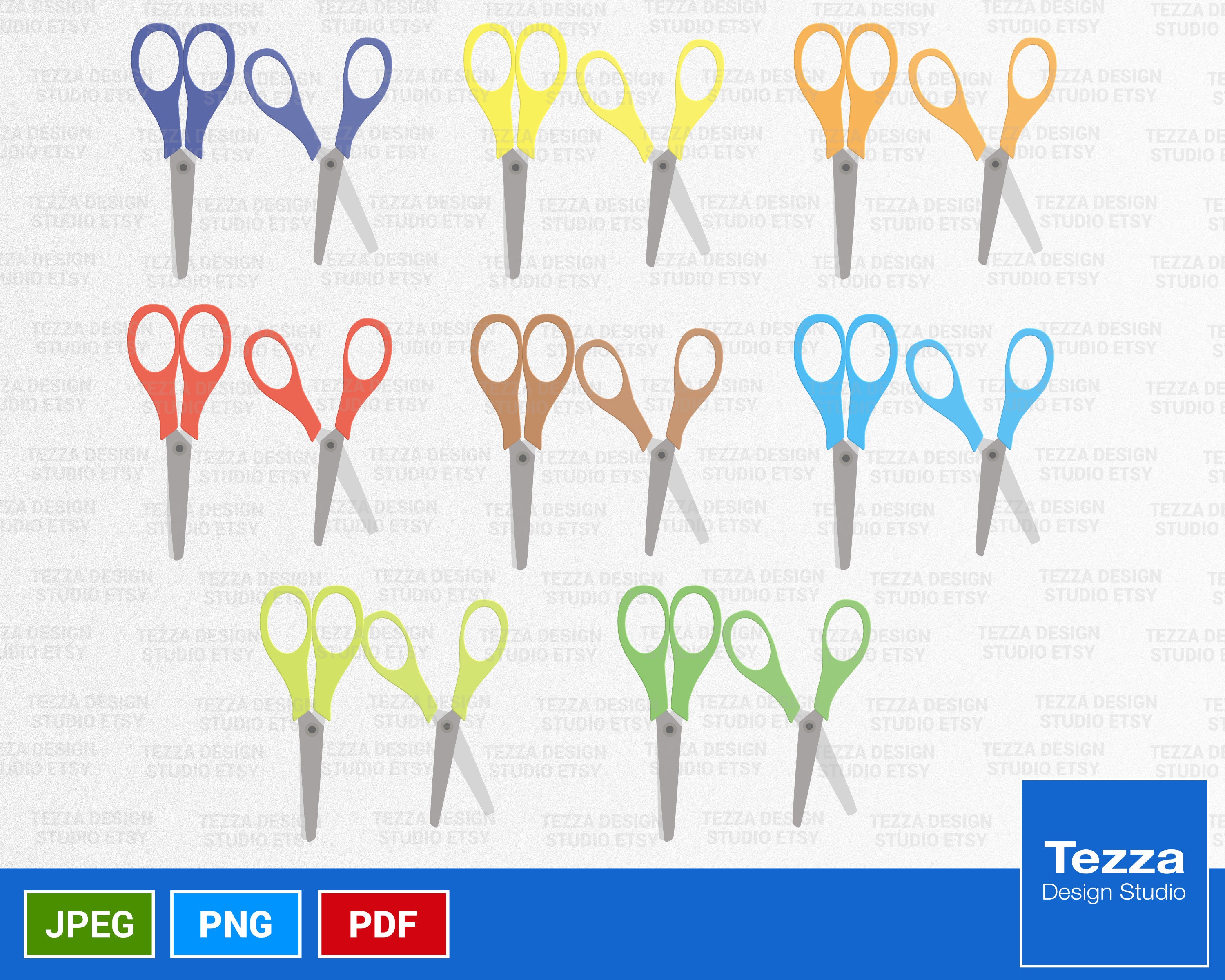 176 Stationery Clip Art Bundle Pack Png Dng Jpeg Paint - Etsy