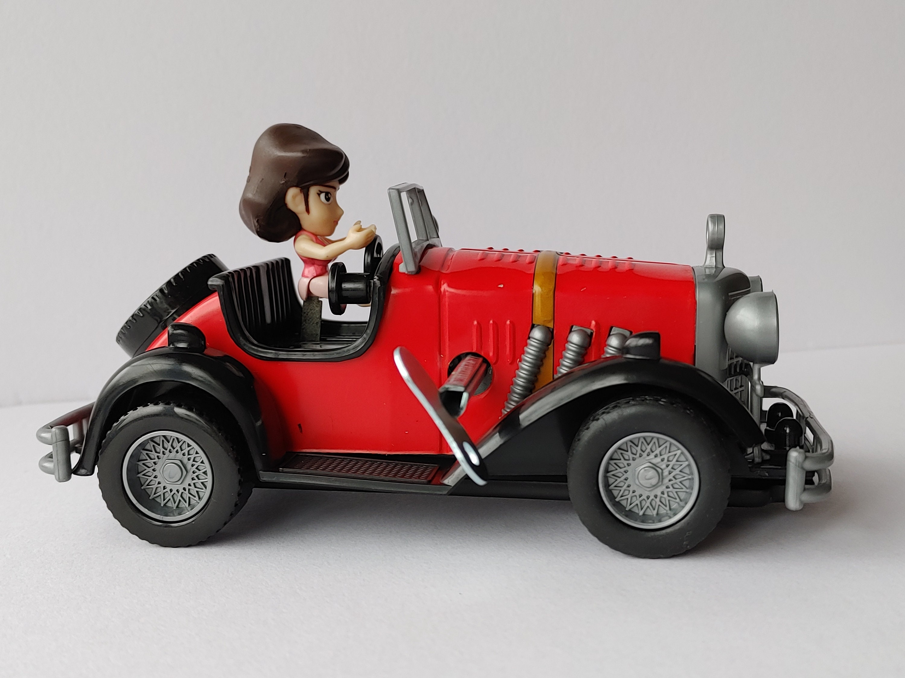 Lupin the 3rd "fujiko Mine" Idling Tin Plate Car Mercedes Benz Ssk ...