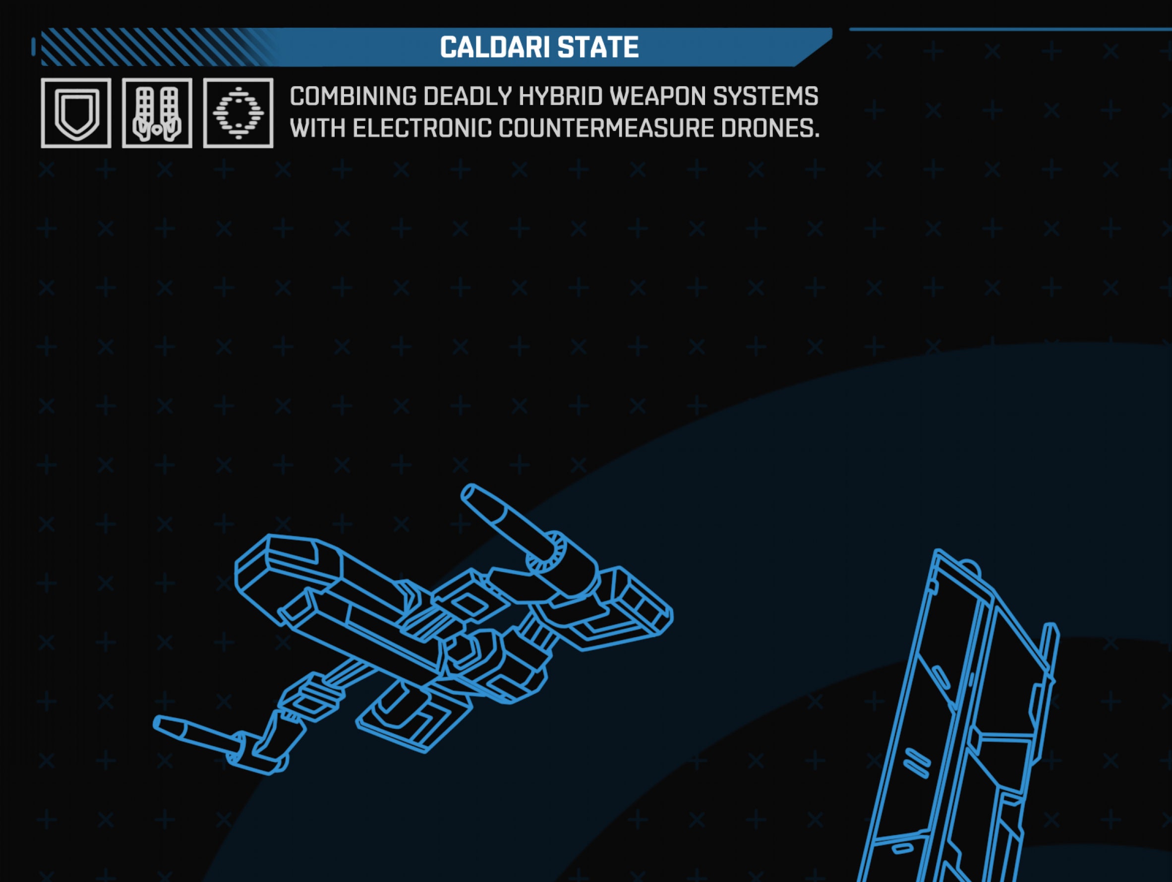 Eve Online Griffin Caldari State Navy Issue Frigate - Etsy UK