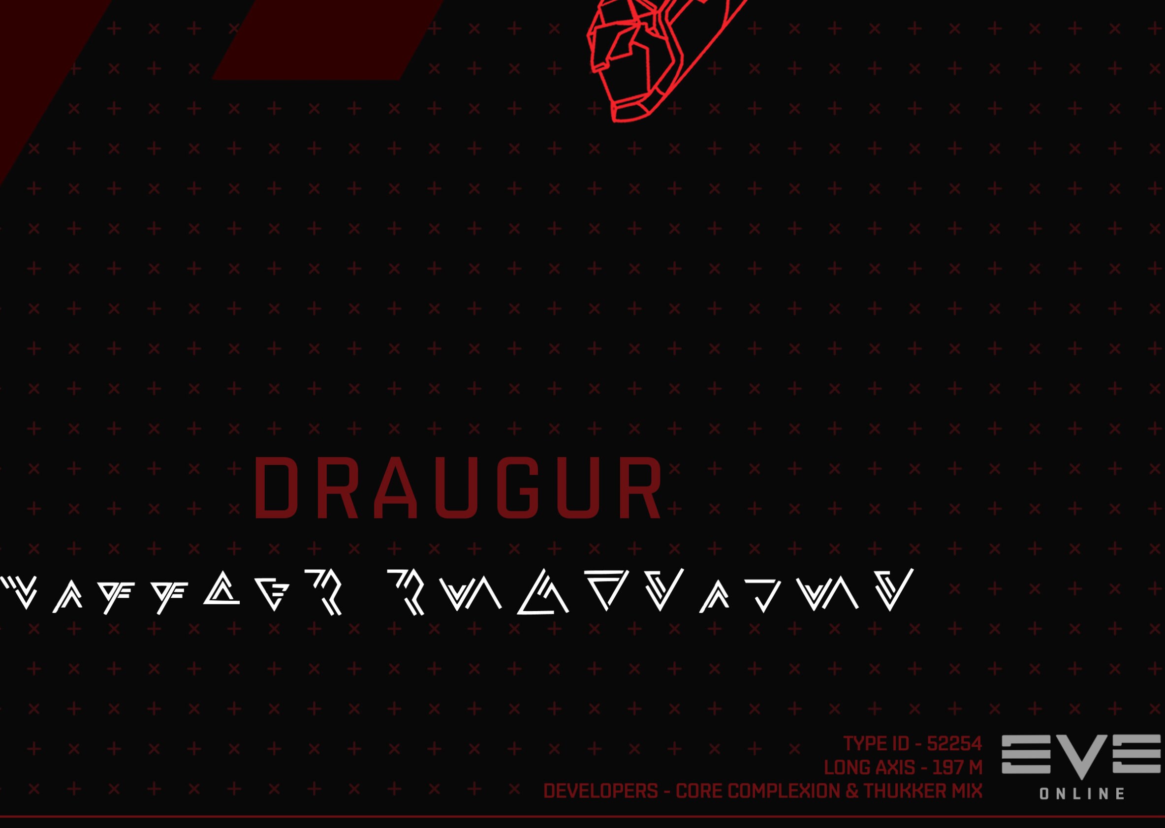 Eve Online Draugur Triglavian Collective Command Destroyer - Etsy UK