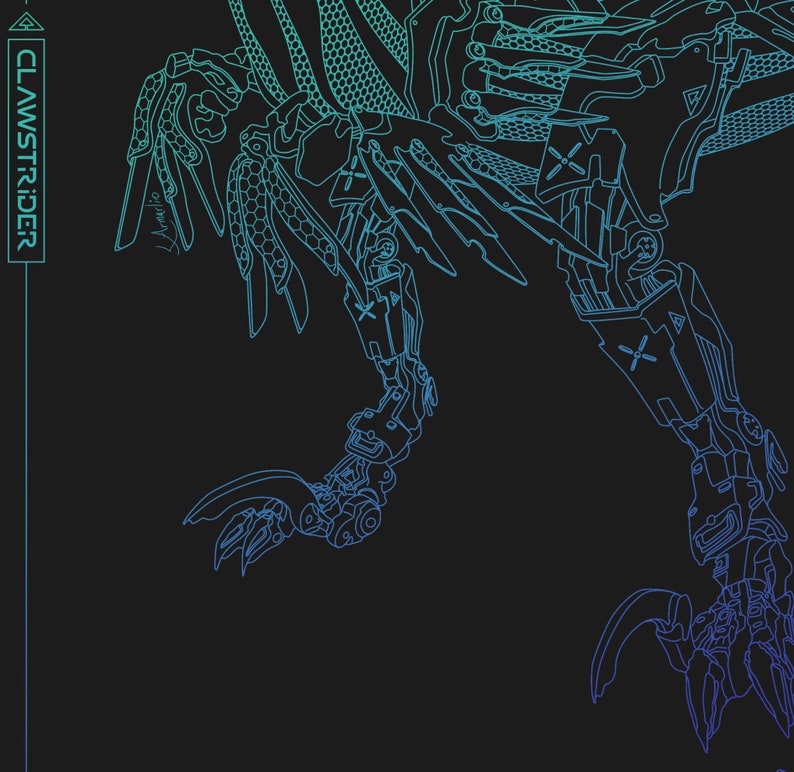 Horizon Clawstrider - Etsy UK