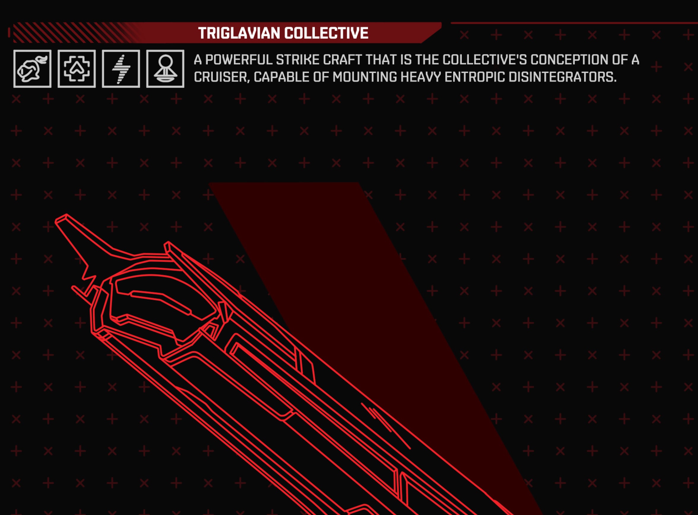 Eve Online Vedmak Triglavian Cruiser - Etsy UK