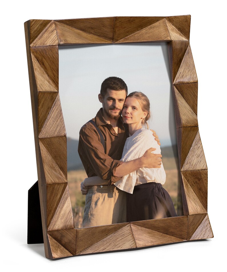 Rustic 5x7 Picture Frame Wooden Farmhouse Photo Frame Handmade - Etsy