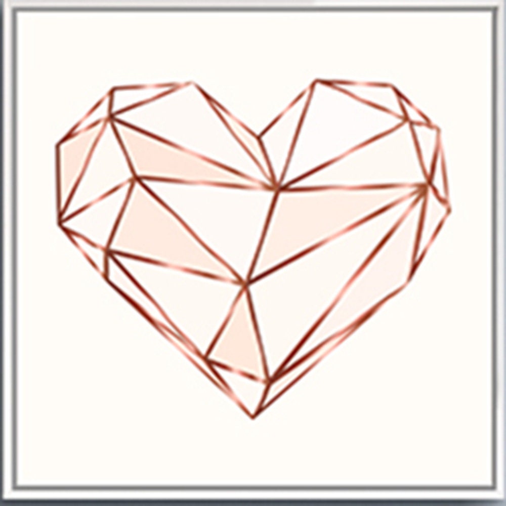 Sumgar Rose Gold Wall Art Bathroom Decor Girls Bedroom Wall - Etsy