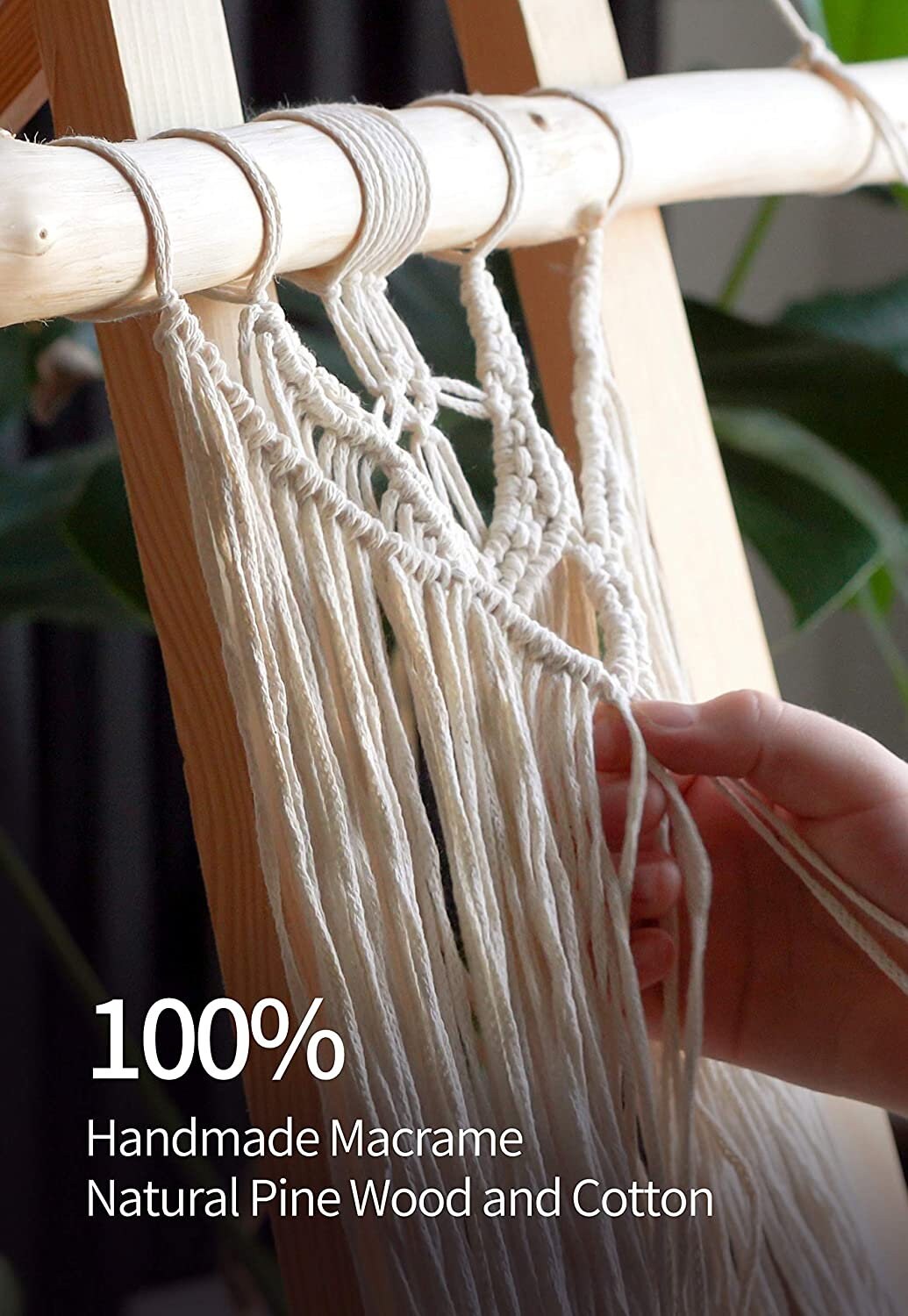 Boho Macrame Wall Hanging Floating Shelf Handcraft Bohemian 1 - Etsy