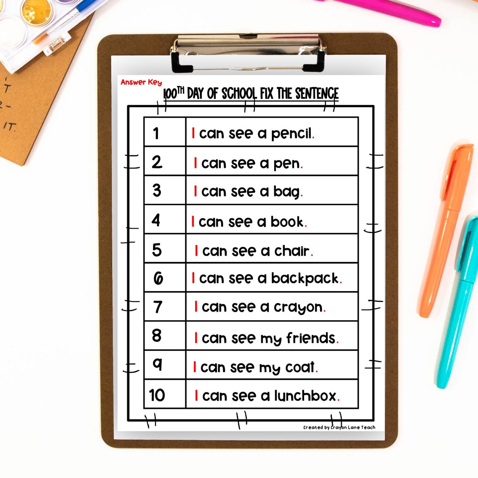 At Home Reading Worksheets Sentence Writing Practise for Kids Reading ...